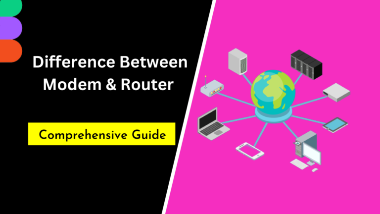 Difference Between Modem and Router : A Comprehensive Guide for ...
